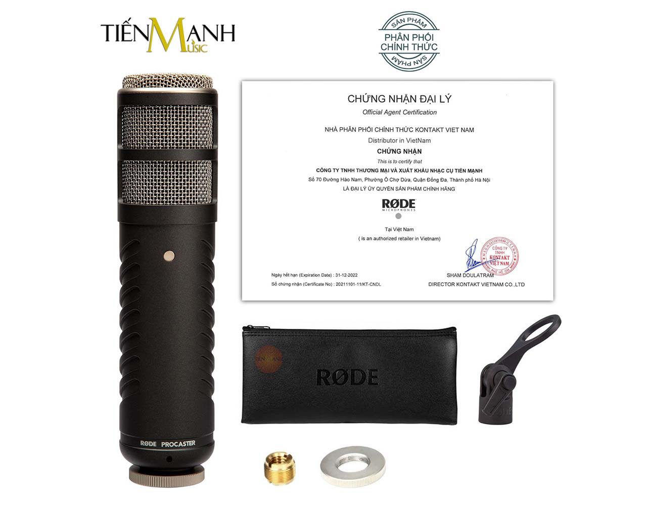 Micro Rode Procaster Broadcast Dynamic - tienmanhaudio