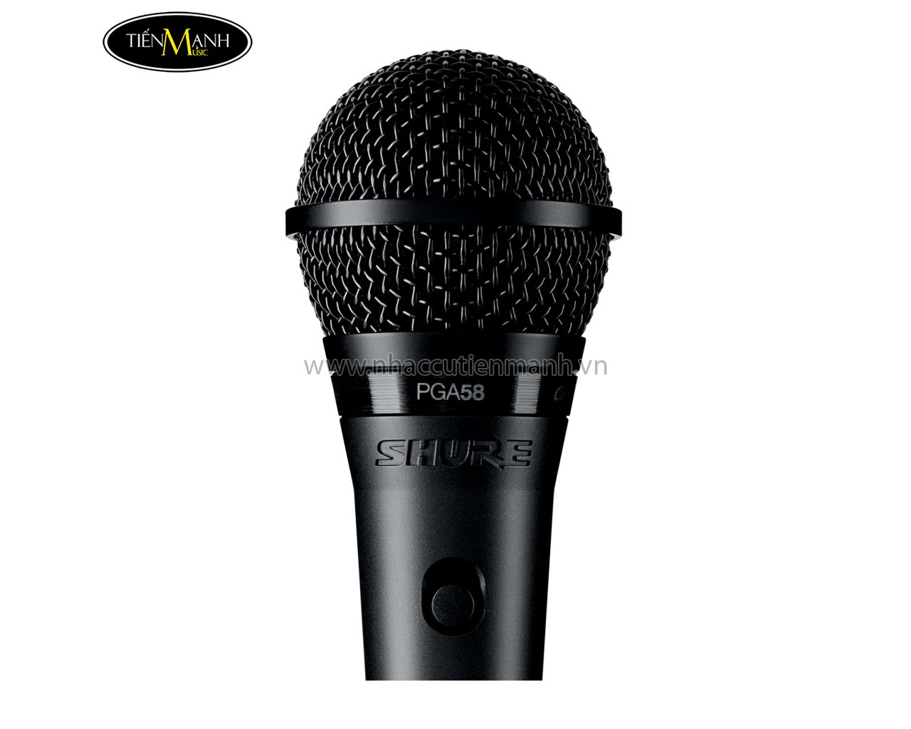 Microphone Có Dây Cầm Tay Shure PGA58-LC - tienmanhaudio