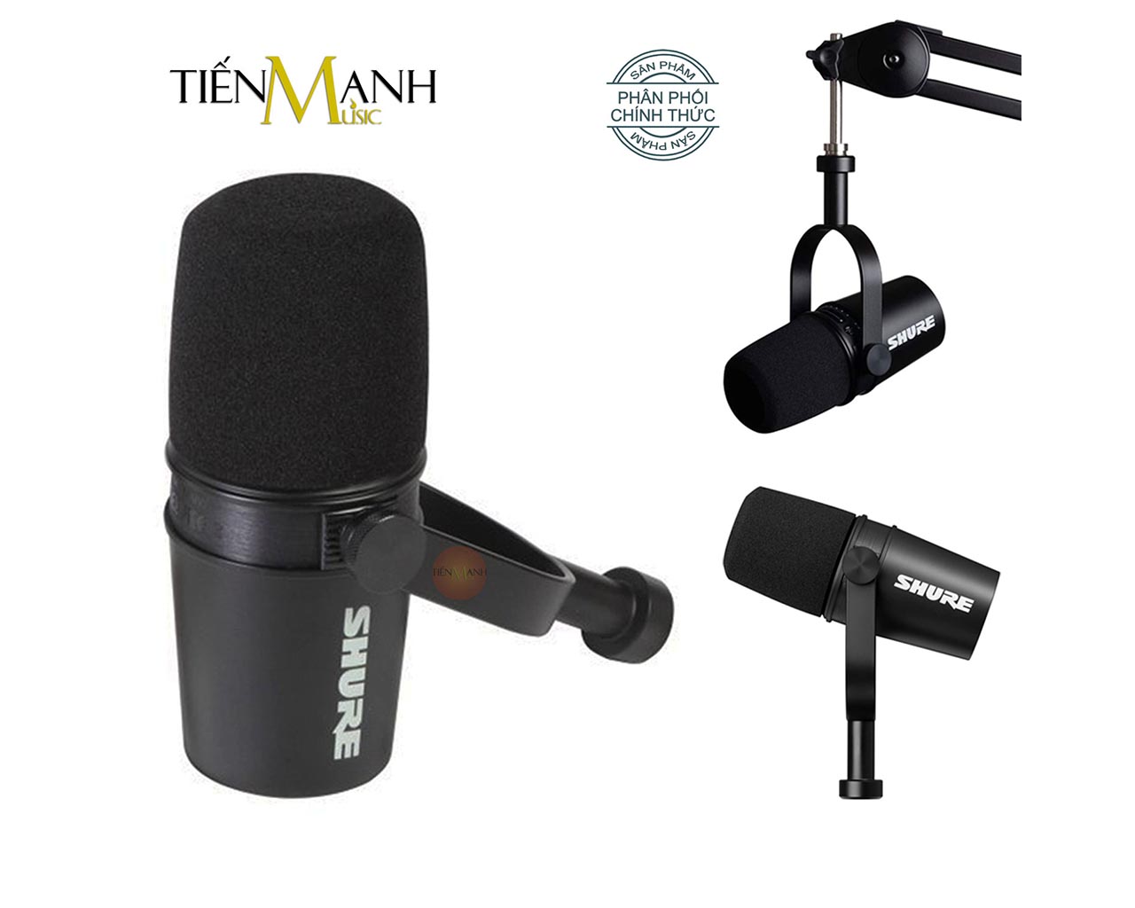 Shure MV7-X XLR Podcast Microphone Dynamic - tienmanhaudio