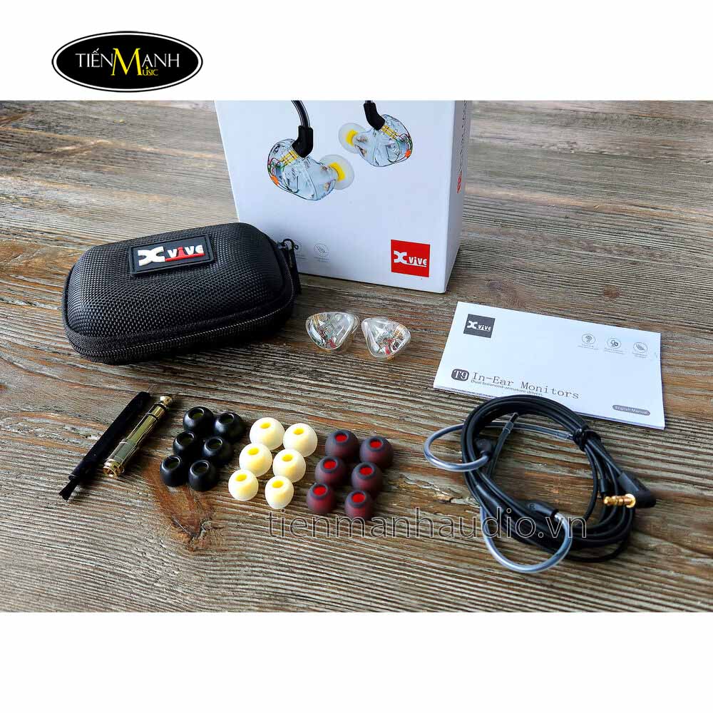 Tai Nghe kiểm Âm Trong Suốt Xvive T9 - tienmanhaudio