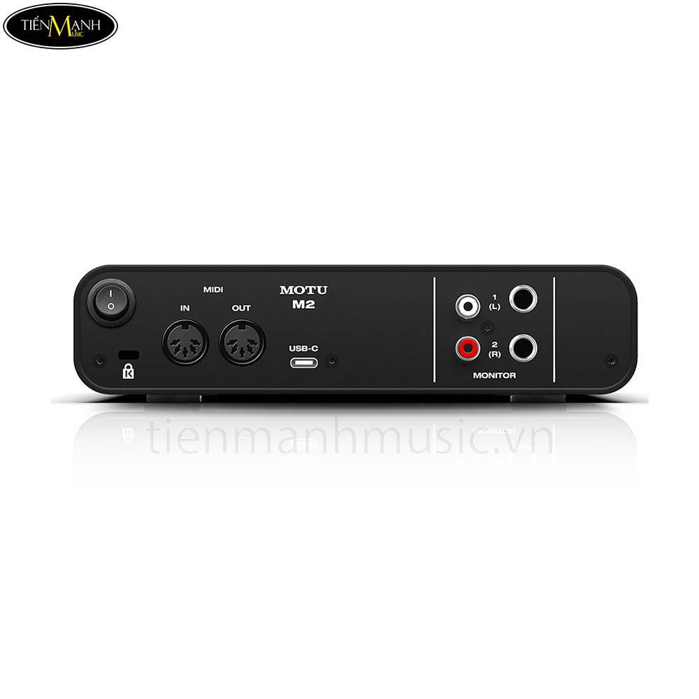 Soundcard Motu M2 USB-C Audio Interface - tienmanhaudio