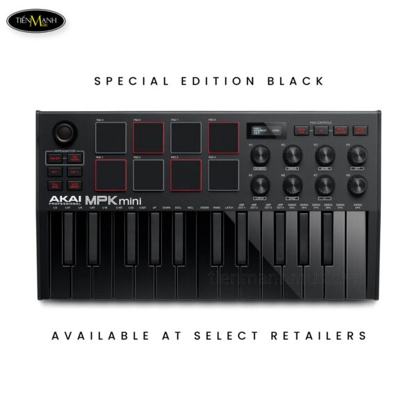 Akai MPK Mini MK3 – Midi Compact Keyboard Controller - tienmanhaudio