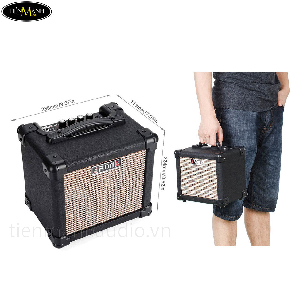 Amply Cho Đàn Guitar Aroma AG-10 - tienmanhaudio