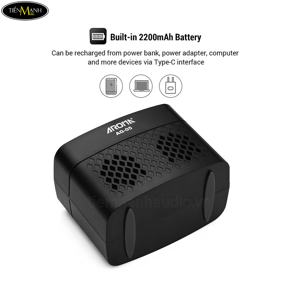 Amply Guitar Mini Aroma AG-05 - tienmanhaudio