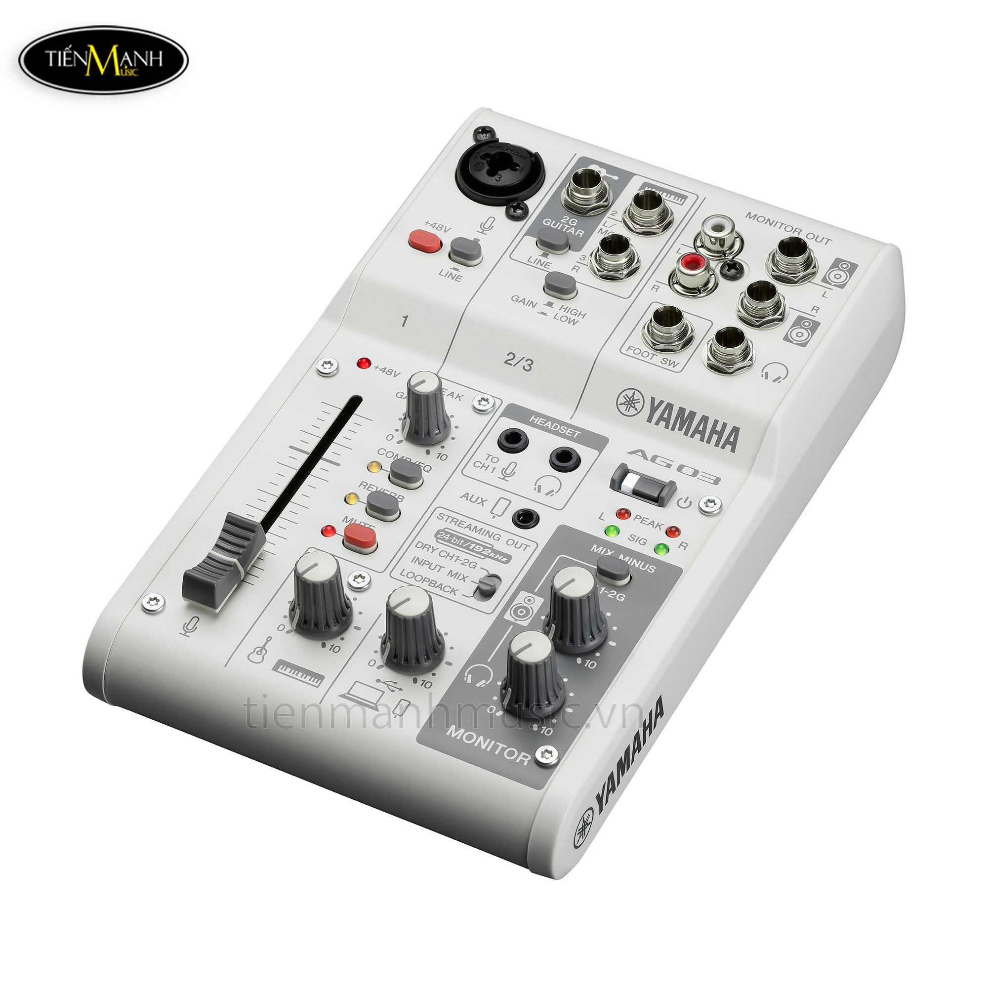 Bộ Livestream Mixer Yamaha AG03MK2 LSPK Live Streaming Package