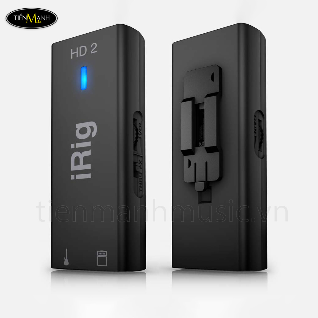 IK Multimedia iRig HD 2 Guitar Interface for IOS and Mac - tienmanhaudio