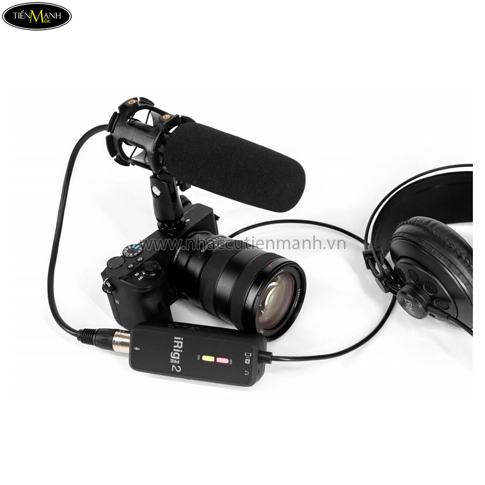 IK Multimedia iRig Pre 2 Mobile Microphone Interface - tienmanhaudio