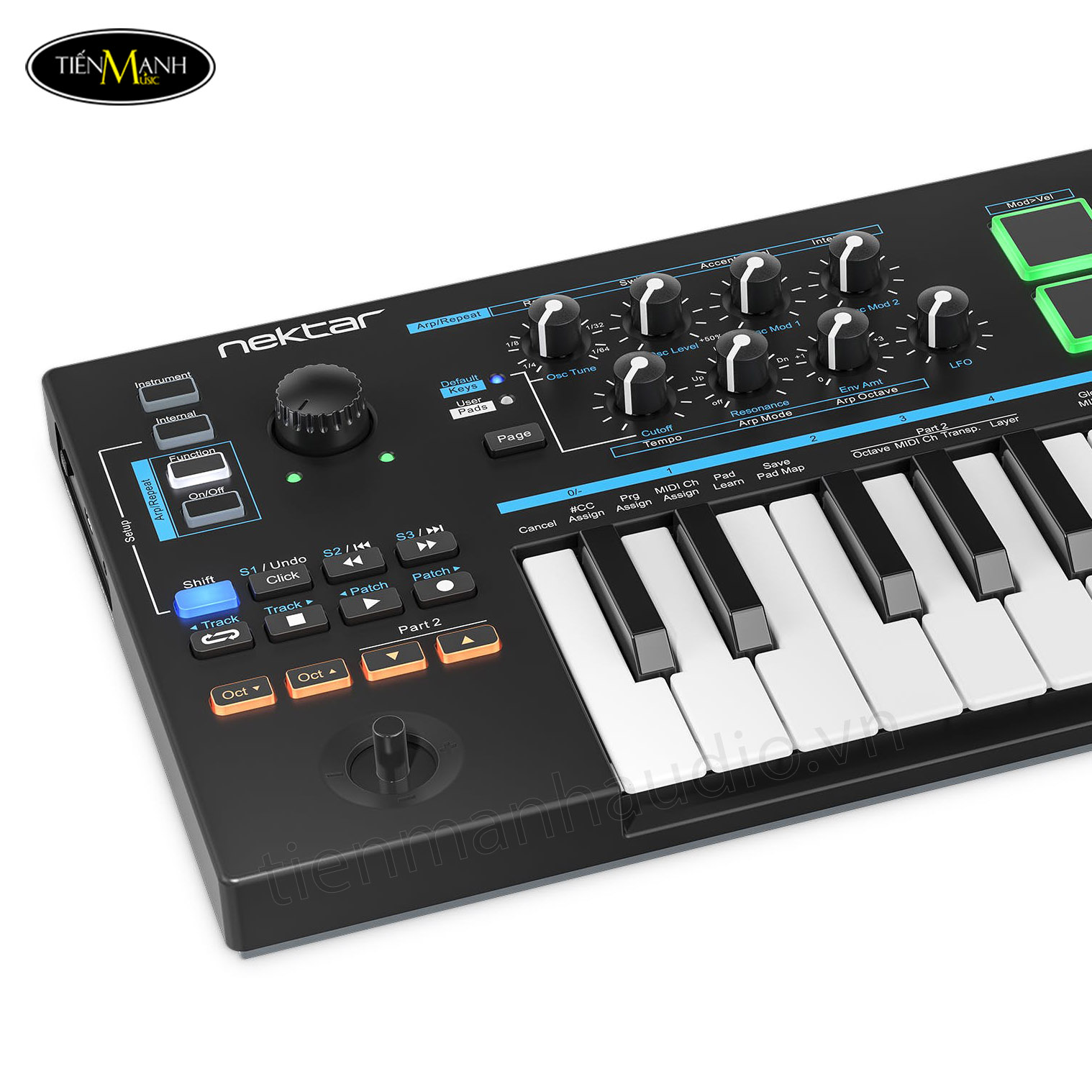 Midi Controller Nektar Technology Impact LX Mini Keyboard - tienmanhaudio