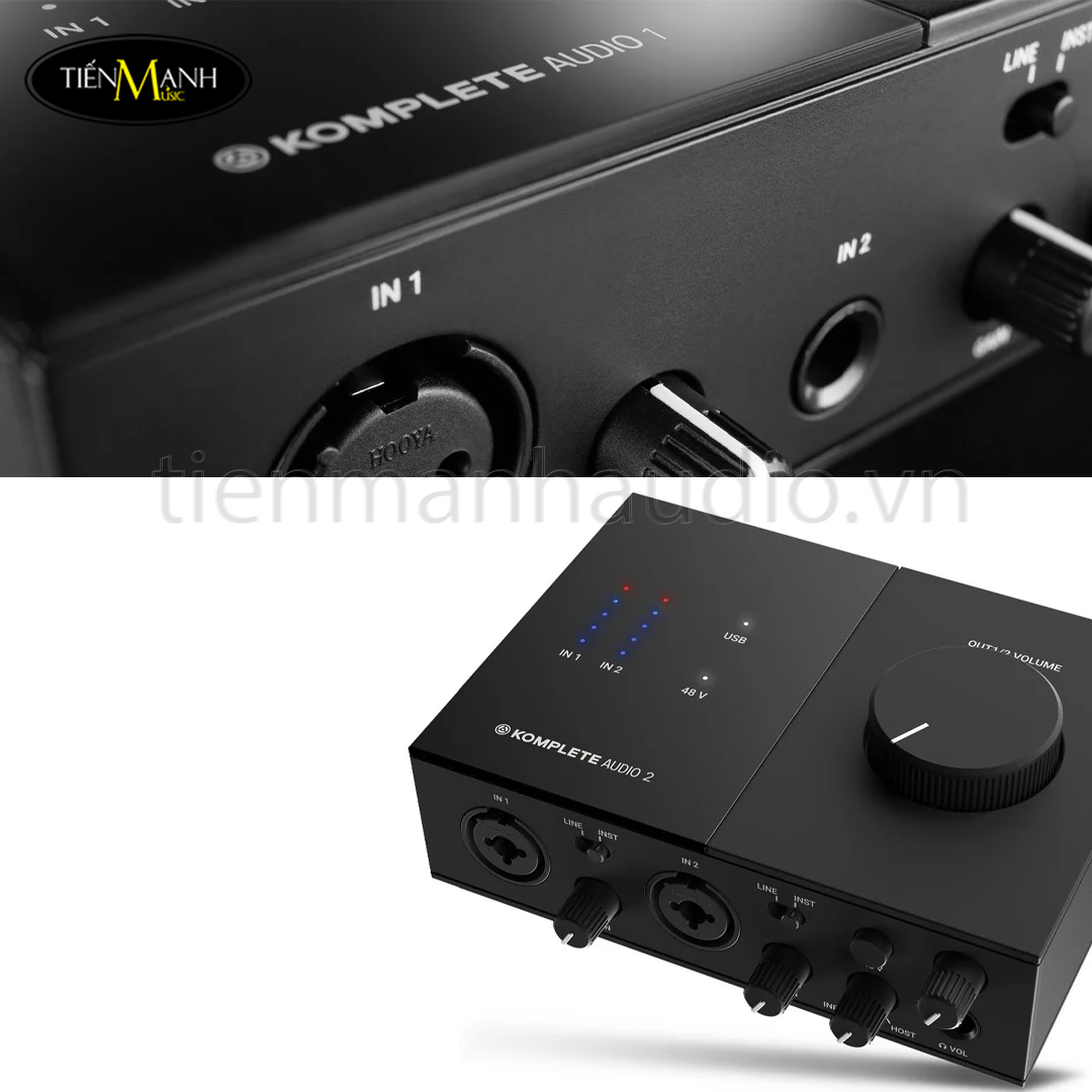 Soundcard Komplete Audio 1 – Audio Interface - tienmanhaudio