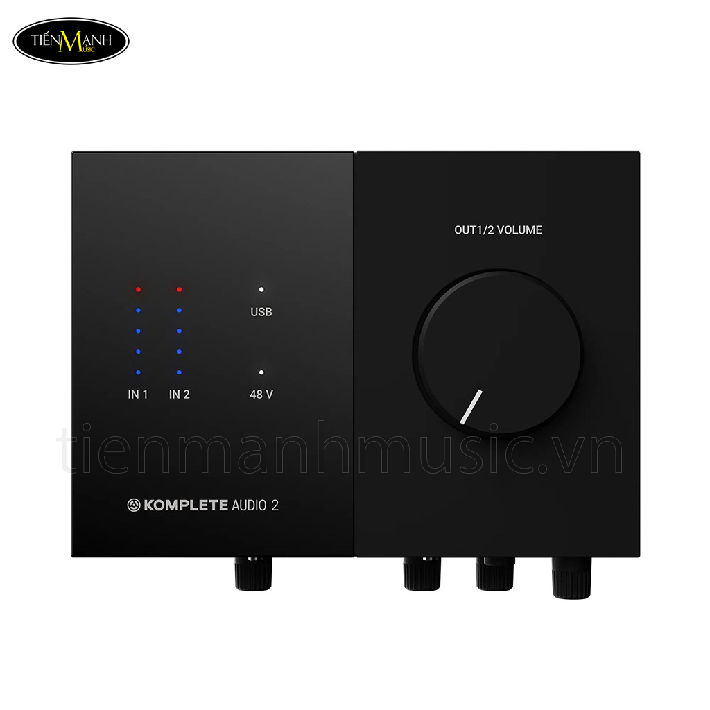 Soundcard Komplete Audio 2 – Bộ Thu Âm, Livestream Native Instruments ...