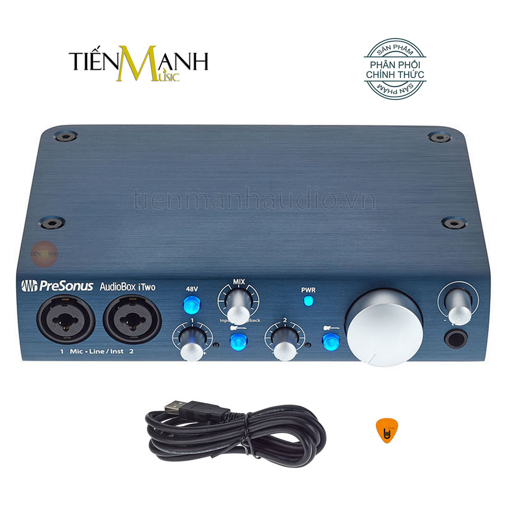 Soundcard PreSonus AudioBox iTwo - Audio Interface - tienmanhaudio