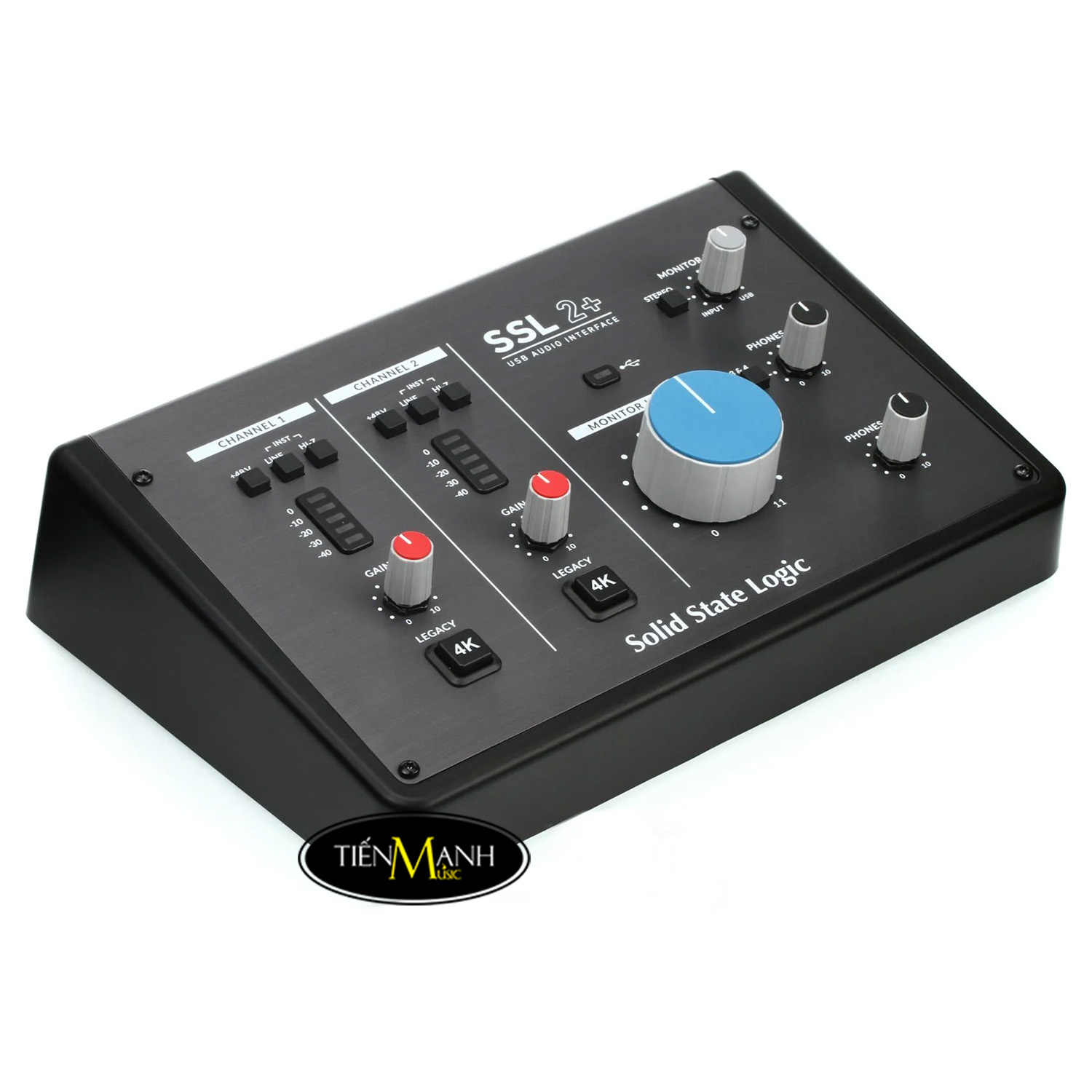 Soundcard Solid State Logic SSL2+ USB-C Audio Interface - tienmanhaudio