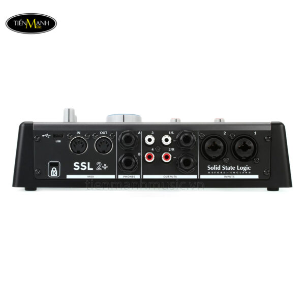 Soundcard Solid State Logic SSL2+ USB-C Audio Interface - tienmanhaudio