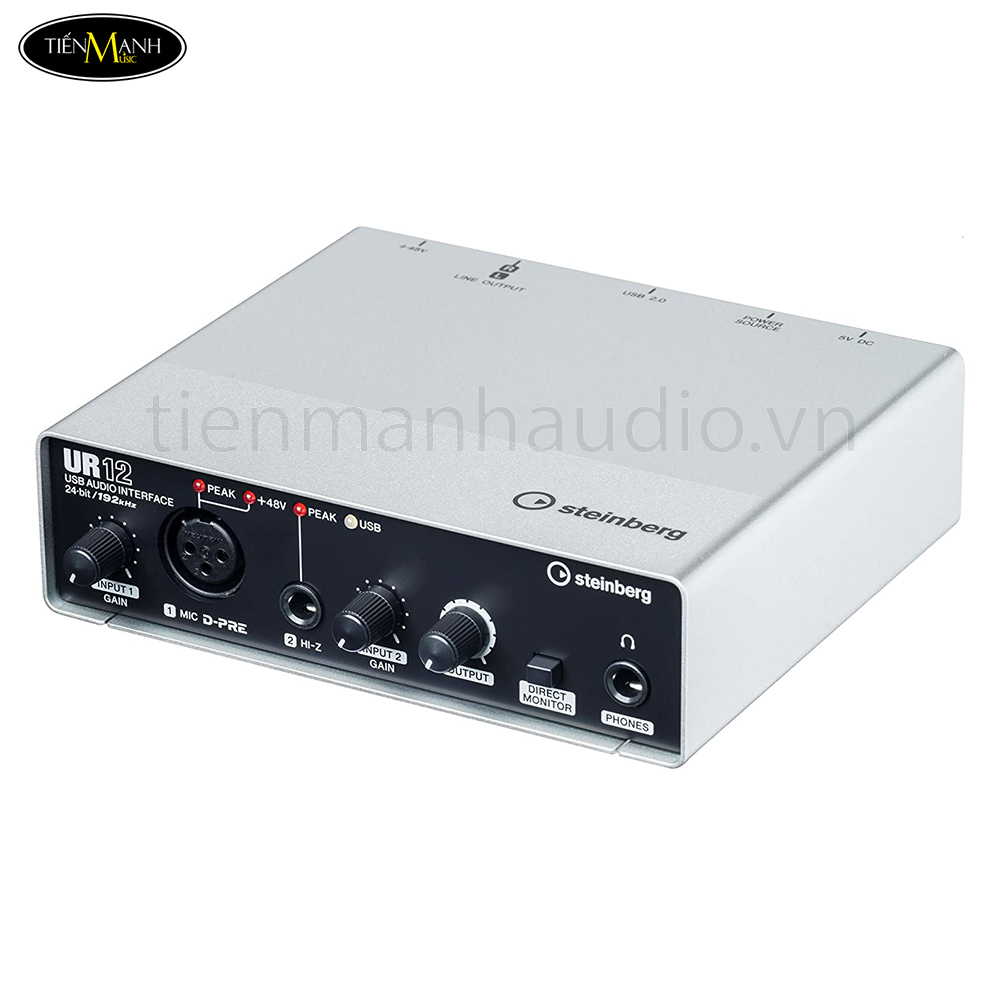 Soundcard Steinberg UR12 Audio Interface - tienmanhaudio