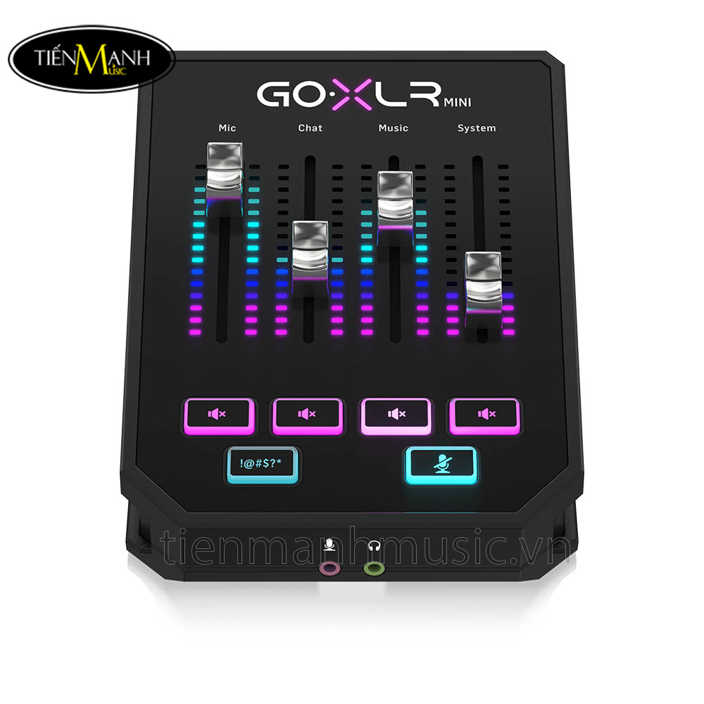 TC Helicon GoXLR Mini USB Audio Interface - tienmanhaudio