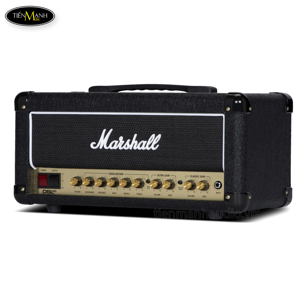 Amplifier Head Electric Marshall DSL20HR 20W Dual Channel Tube