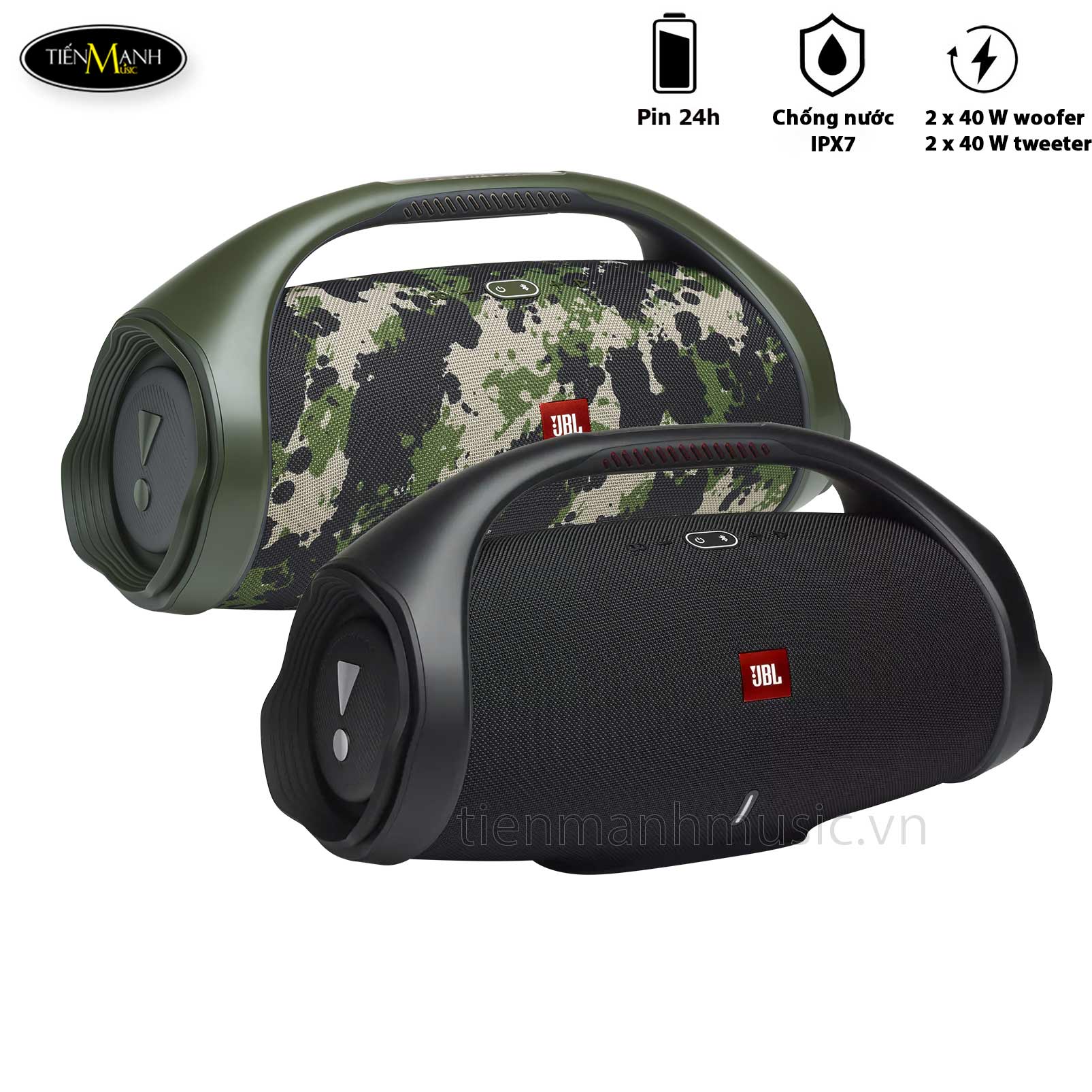 Loa Bluetooth JBL BOOMBOX 2 - tienmanhaudio