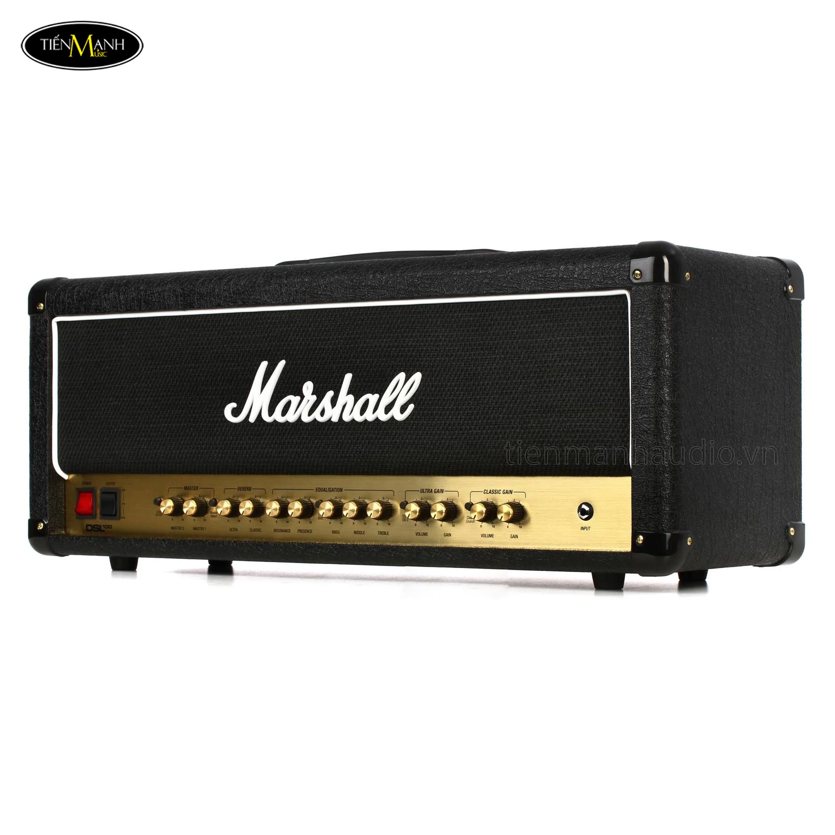 Marshall DSL100HR 100W Dual Channel Tube Guitar Amplifier Head