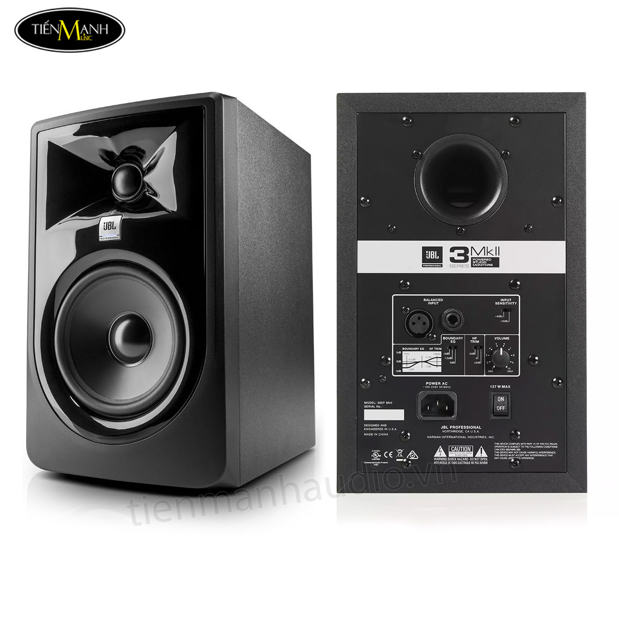 Loa Kiểm Âm JBL 305P MKII - tienmanhaudio