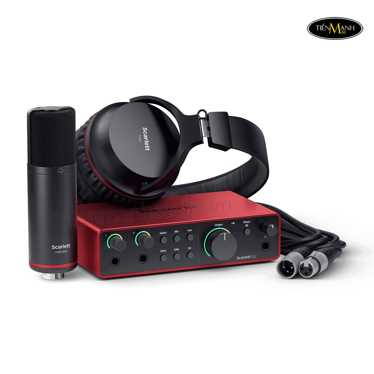 Focusrite Scarlett 2i2 Studio Pack ( 4th Gen ), Interface Sound Card