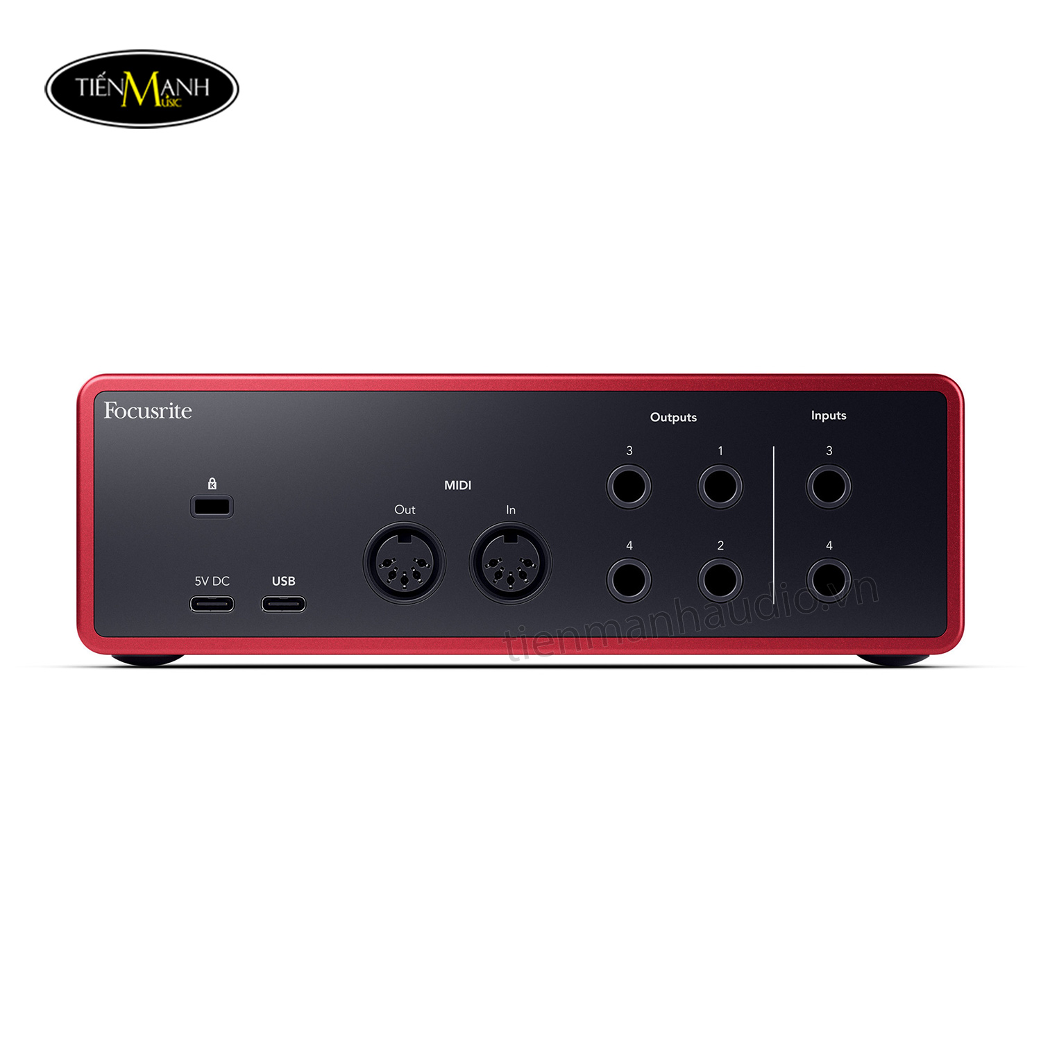 Focusrite Scarlett 4i4 ( 4th Gen ) – Interface Sound Card