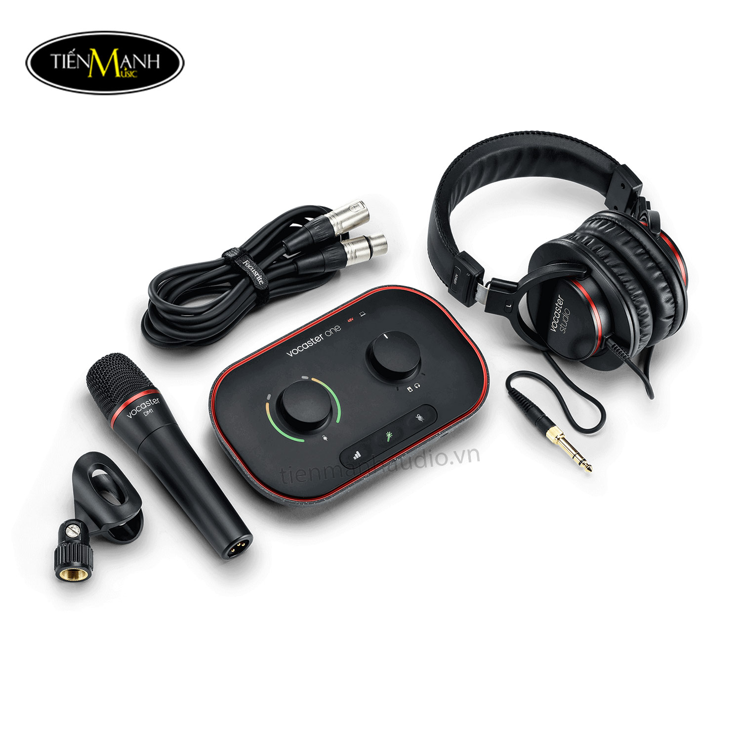 Focusrite Vocaster One Studio Podcasting - tienmanhaudio