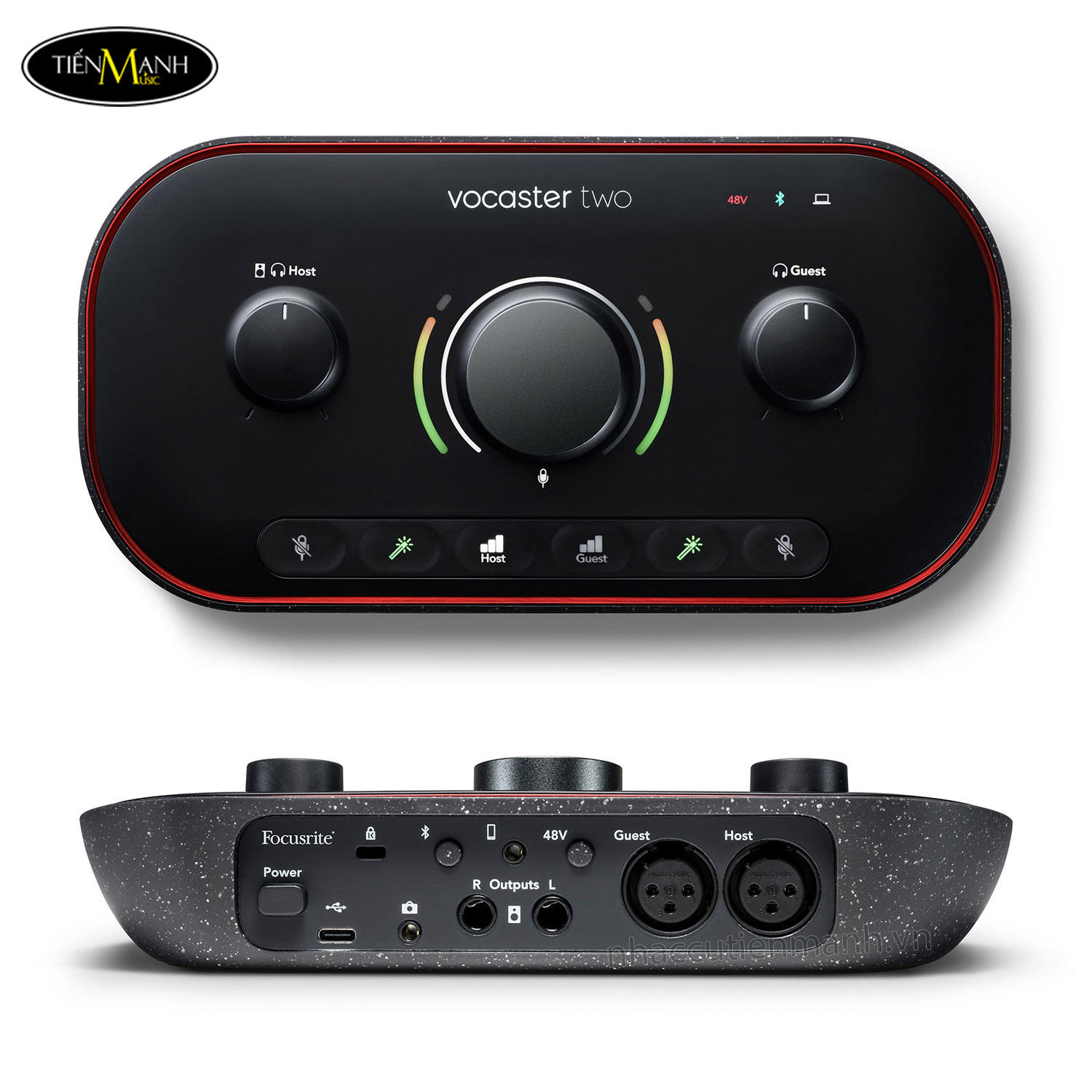 Focusrite Vocaster Two Podcasting Audio Interface - tienmanhaudio