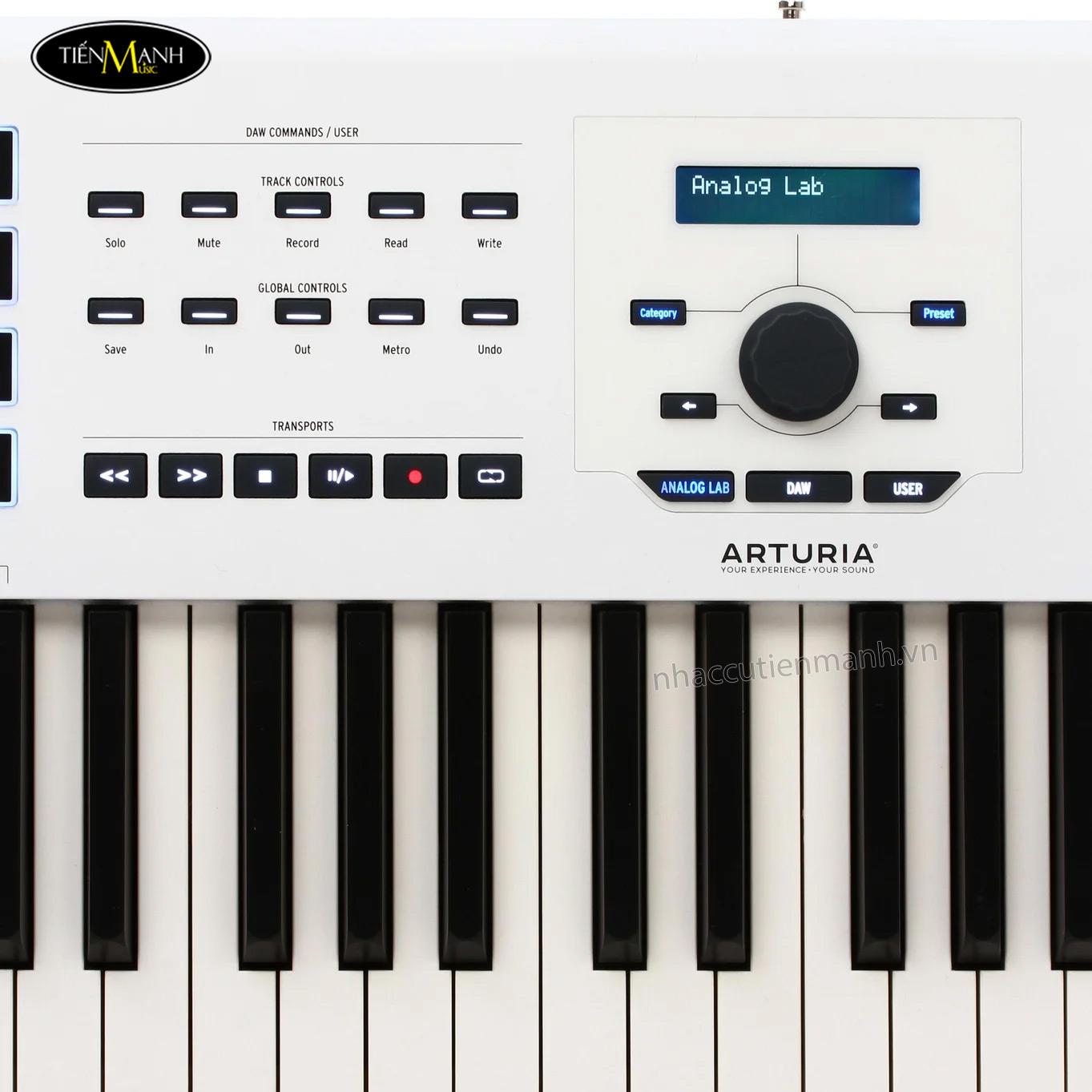 Arturia KeyLab-88 MKII Keyboard Controller – White - tienmanhaudio