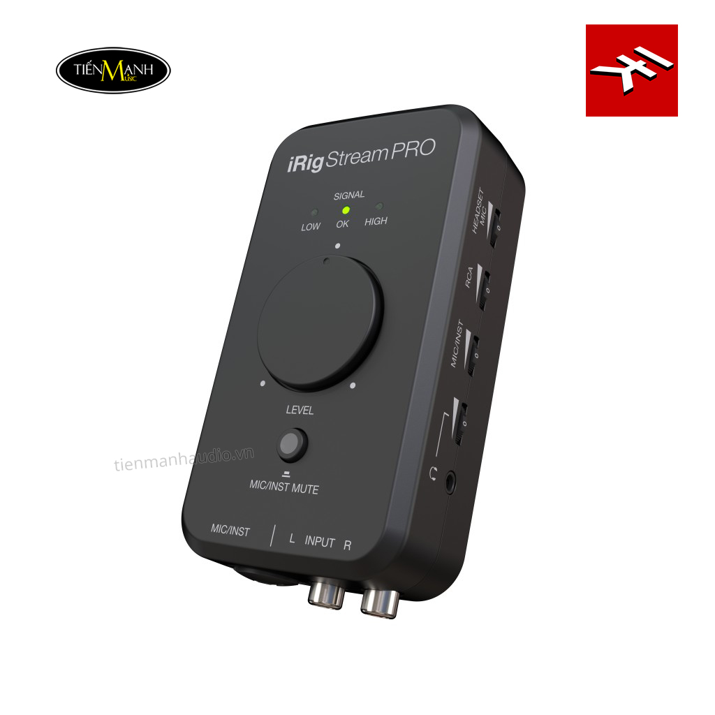 IK Multimedia iRig Stream Pro Audio Interface - tienmanhaudio