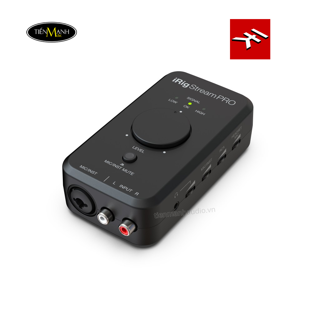 IK Multimedia iRig Stream Pro Audio Interface - tienmanhaudio