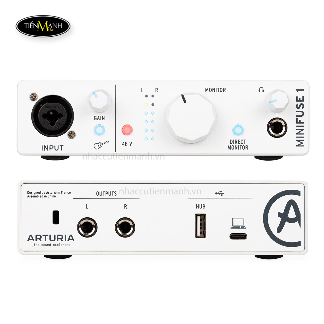 Soundcard Arturia Mini Fuse1 – Sound Card, Audio Interface - tienmanhaudio